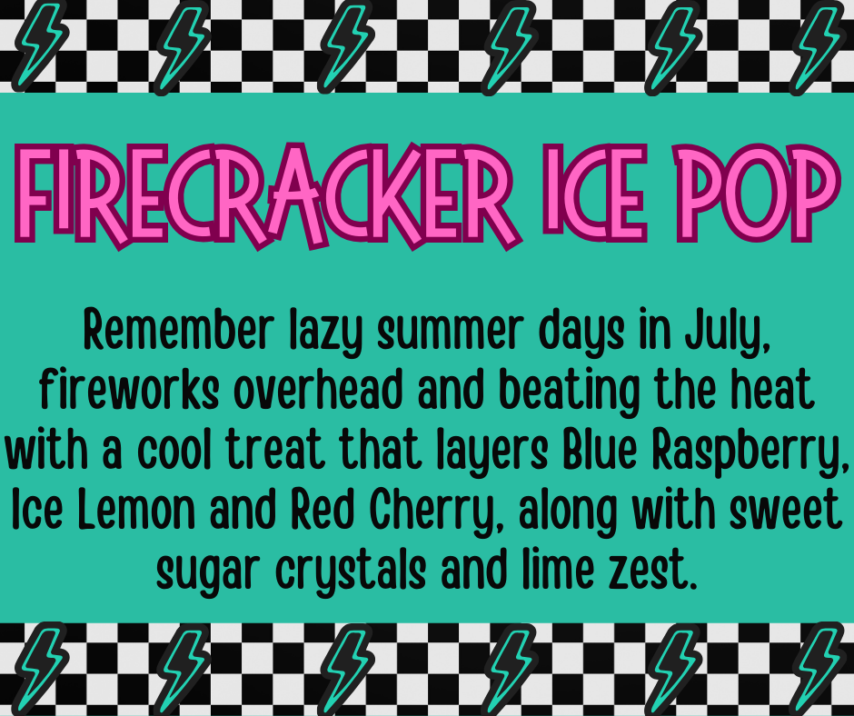 Firecracker Ice Pop – The Neon Daisy LLC
