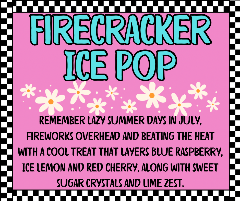Firecracker Ice Pop – The Neon Daisy LLC